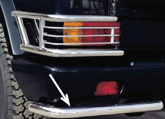 Bumper Edge Protection for Mercedes G-Wagon G463 - GwagonParts.net