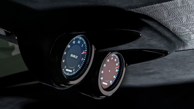 BRABUS Digital Instrument Cluster on the Ceiling for G-Class W463A AMG ...