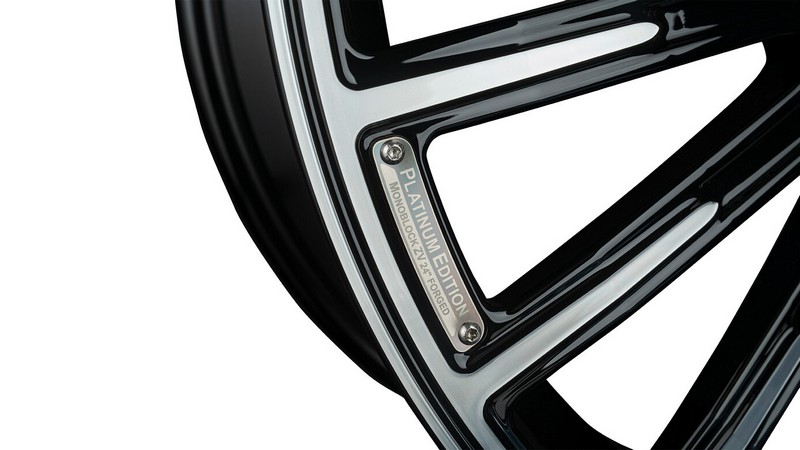 BRABUS 24″ Monoblock ZV “Platinum Edition” Wheel A-Pillar for Mercedes ...